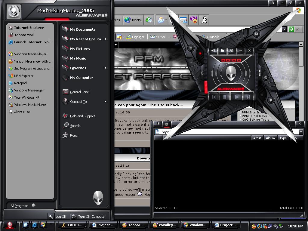 A sweet desktop theme by AlienWare!!!!!!! | Project Perfect Mod