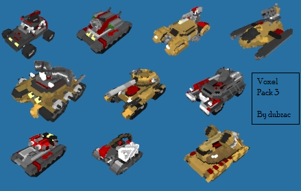 Voxel pack 3 [TS] | Project Perfect Mod