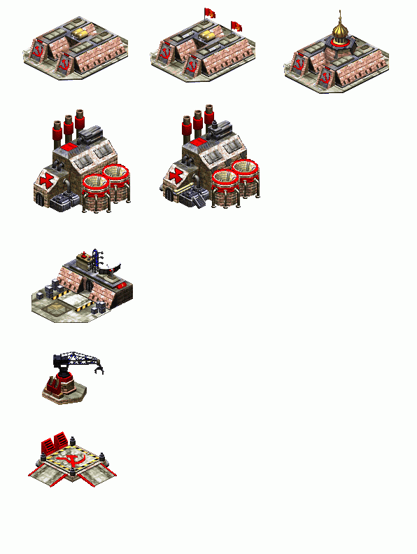 [RA2] My first buildings | Project Perfect Mod