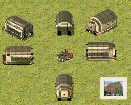 Super Heavy Bunker Tank [RA2] | Project Perfect Mod