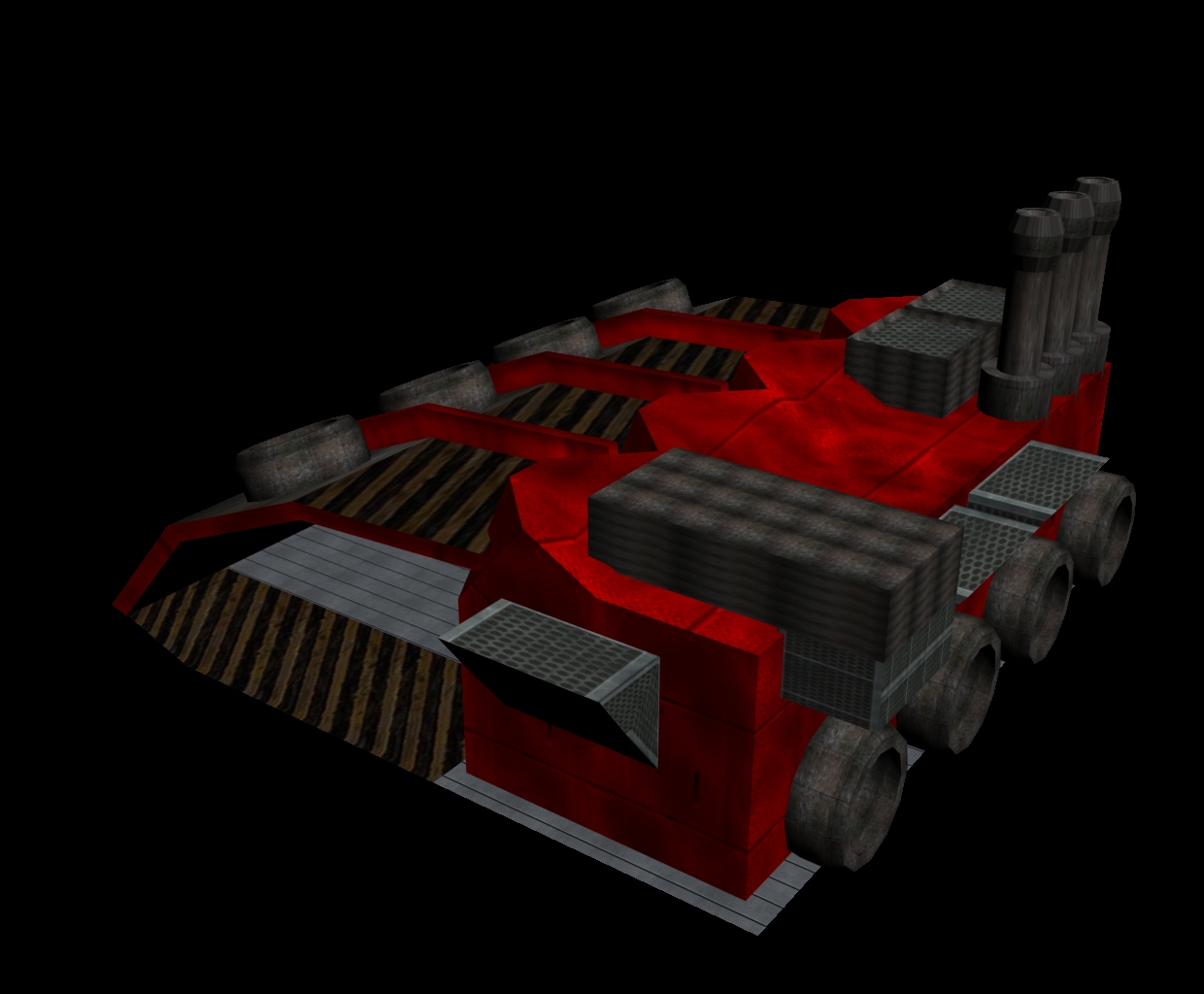 A construction yard and some other buildings. | Project Perfect Mod