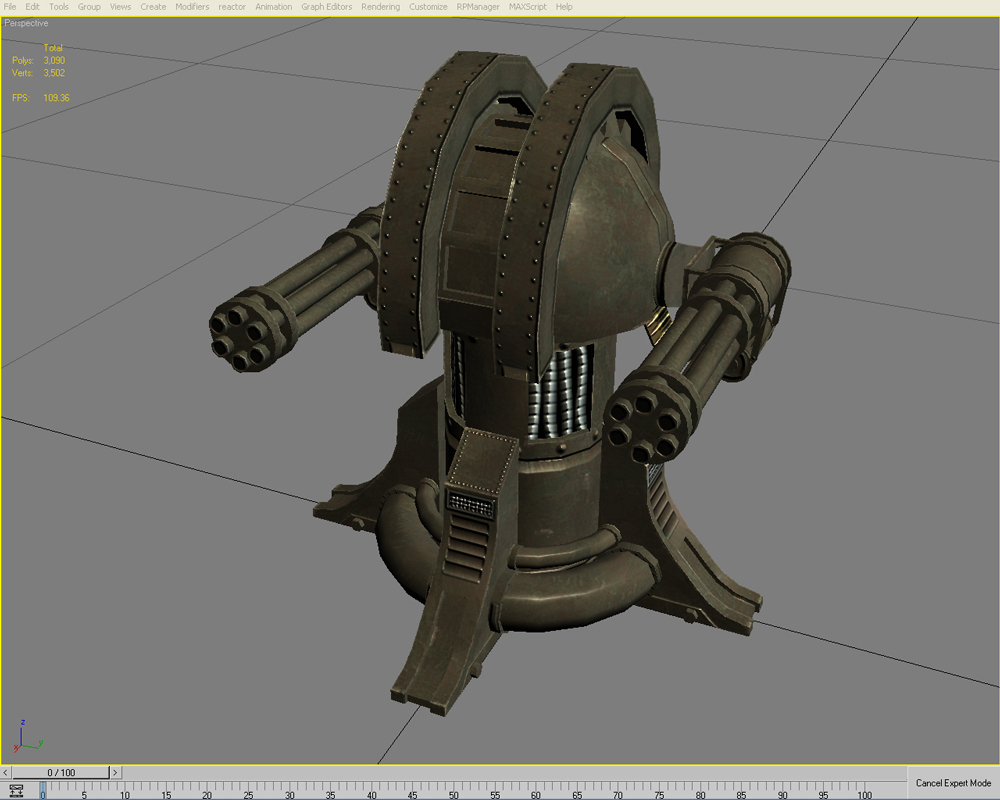 Yuri's Gatling Tower | Project Perfect Mod