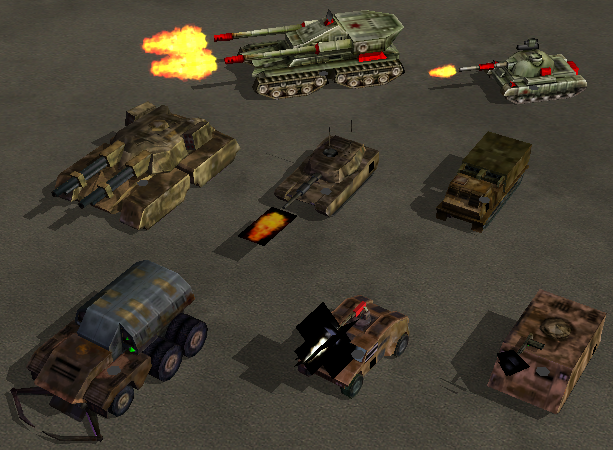 GDI models resized to fit Generals | Project Perfect Mod