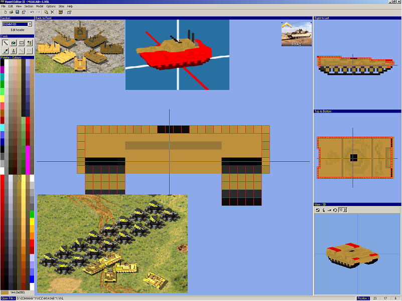 Adding Voxel figure. | Project Perfect Mod