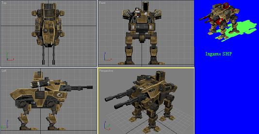 GDI Mammoth Mech | Project Perfect Mod