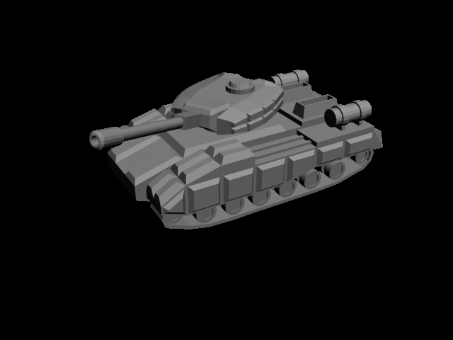 3D Rhino Tank | Project Perfect Mod