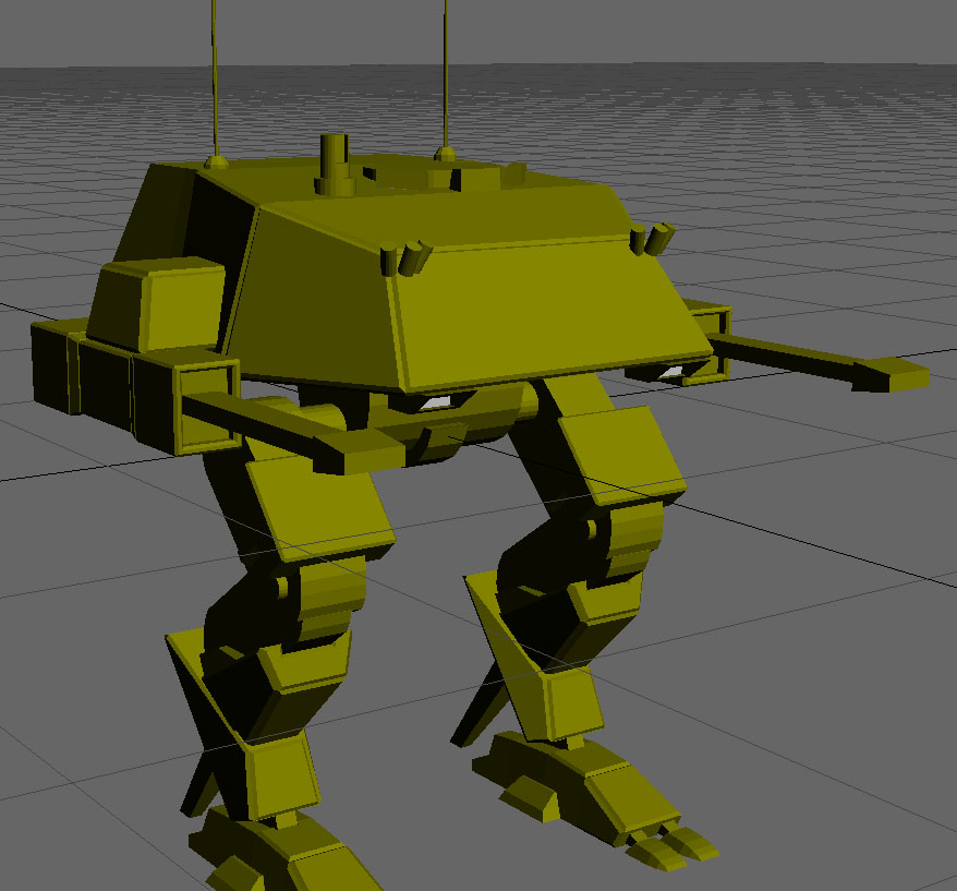 Sabre mech model | Project Perfect Mod