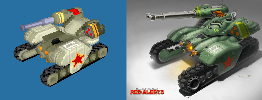 Hammer tank (Red Alert 3) [RA2] | Project Perfect Mod