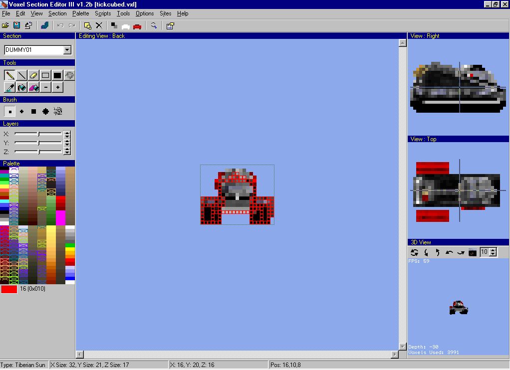 Voxel Section Editor 1.2b released.. | Project Perfect Mod